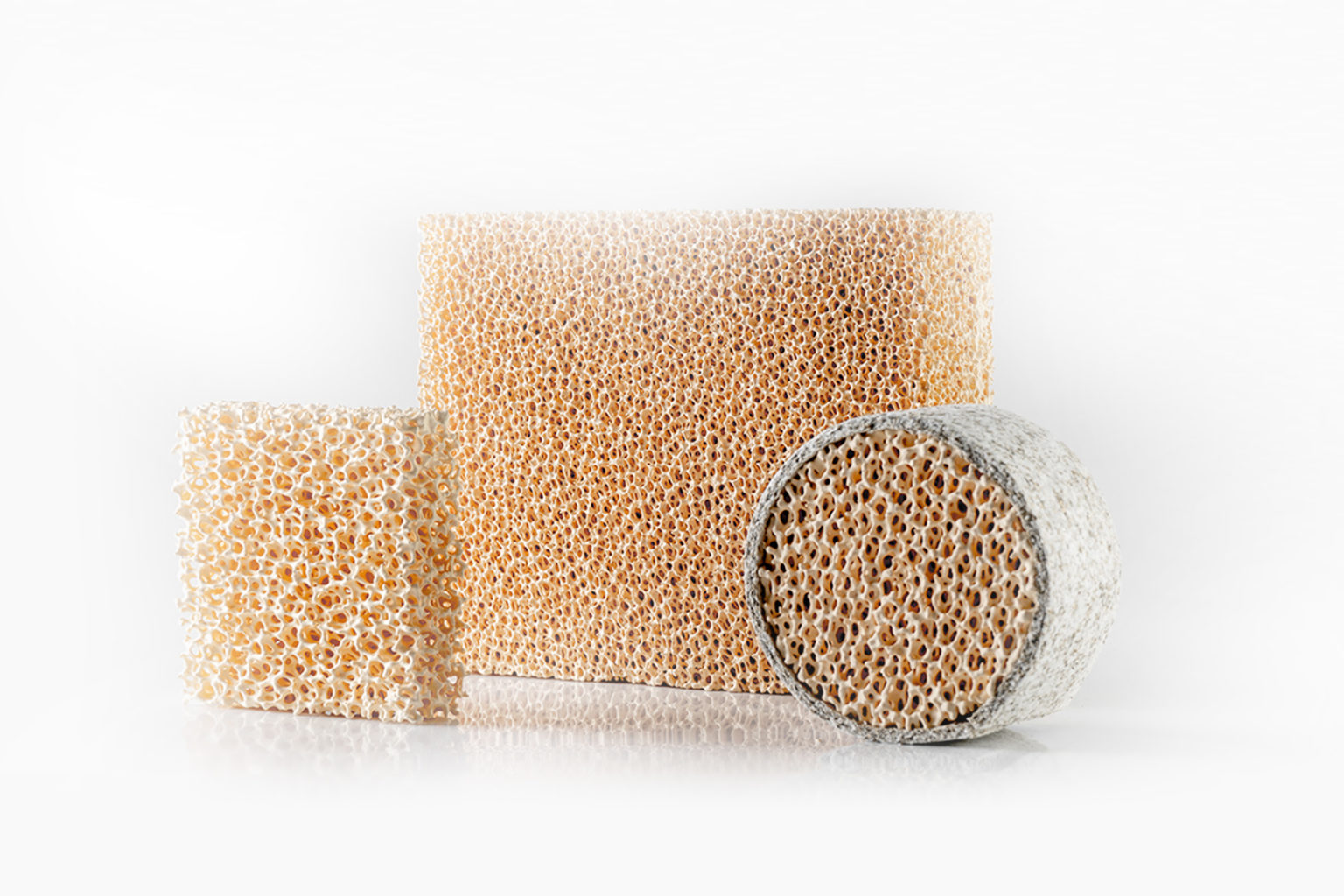 Ceramic filter VUKOPOR® HT for filtering steel | Lanik